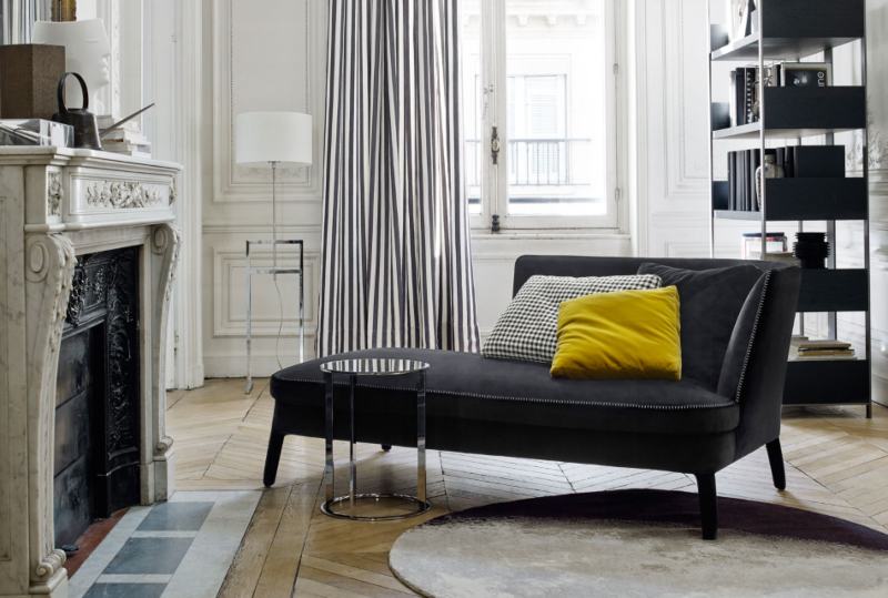 La dormeuse est à la fois un canapé, un lit et un fauteuil. - Modern ...