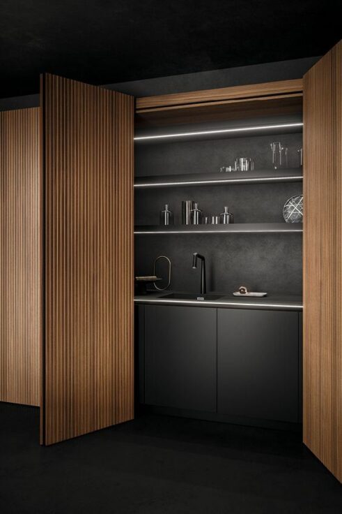 Concealed kitchenette: a complete guide to choice